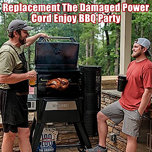 Village Smoker 12V 15 Foot Cord Power Adapter Compatible with Masterbuilt Gravity Series 560/800/1050 XL Grills & Char-Griller Gravity Fed 980 and AKORN Auto Kamado E6480