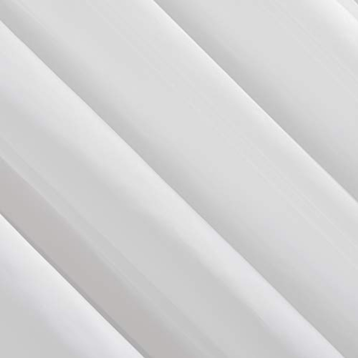 No. 918 Emily Sheer Voile Rod Pocket Curtain Panel, 59" x 84", White , 1 Panel