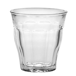 Duralex Picardie Clear Tumbler, 5 3/8 oz. / 16 cl Set of 6.