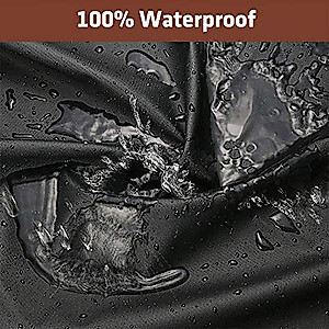 QuliMetal DB Grill Cover for Green Mountain Grill Daniel Boone Choice and Prime Standard Grills, Anti-UV & Waterproof, Heavy Duty Patio BBQ Grill Cover, 53.5 x 19.7 x 25 Inches