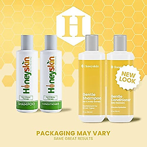 Hair Growth Shampoo and Conditioner for Men and Women with Manuka Honey - Best for Thinning Hair and Hair loss - Sulfate-Free Shampoo and Conditioner for Color-Treated Hair and Hydrating Shampoo (4oz)