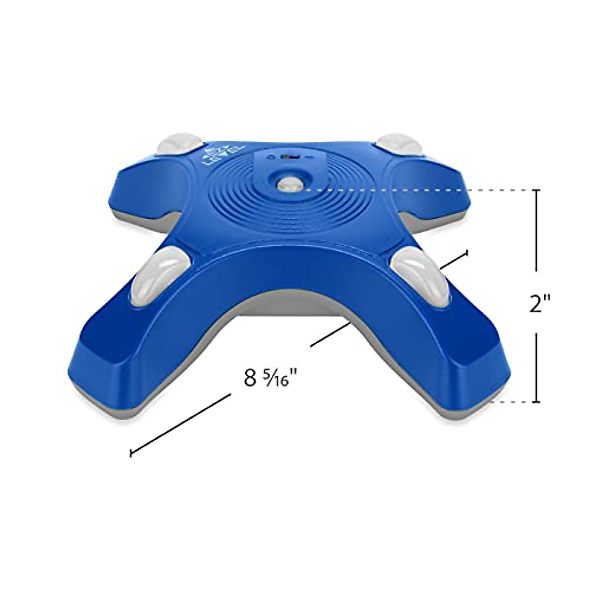 Camco Wireless RV EZ Level | Provides a Fast & Easy Way to Level Your RV | Smartphone Compatible | Easy Operation, Blue (25507)