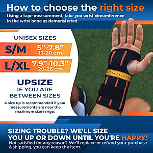 DR. BRACE Adjustable Wrist Brace Night Support for Carpal Tunnel, FSA & HSA Eligible, Doctor Developed, Upgraded with Double Splint & Therapeutic Cushion, Hand Brace For Pain Relief, Injuries, Sprains