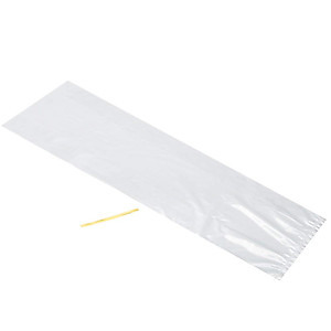 Belinlen 200 Count Bread Loaf Bags With Free Twist Ties (200 Pack)