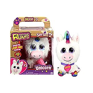Rescue Runts II Plush Pet You Can Adopt & Rescue, Unicorn (S19016)
