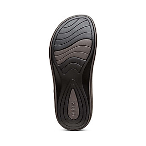 Aetrex Jillian Water-Friendly Sport Sandals for Women - Adjustable Strap Comfort Womens Sport Sandals for Beach Summer