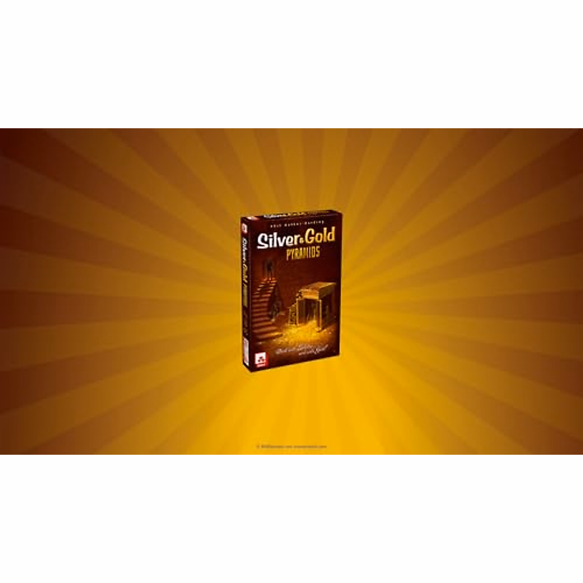 Nürnberger Spielkarten Verlag 10041765-0001 Silver & Gold Pyramids, Yellow