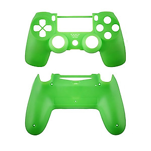 Replacement Full Housing Shell Case Cover with Buttons Mod Kit For PS4 Pro Slim For Sony Playstation 4 Dualshock 4 PS4 Slim Pro Wireless Controller - Green