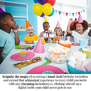 Fort Battle Video Gaming Birthday Party Invitations, 20 5x7 Fill In Cards with Twenty White Envelopes by AmandaCreation Video Gaming Party Supplies