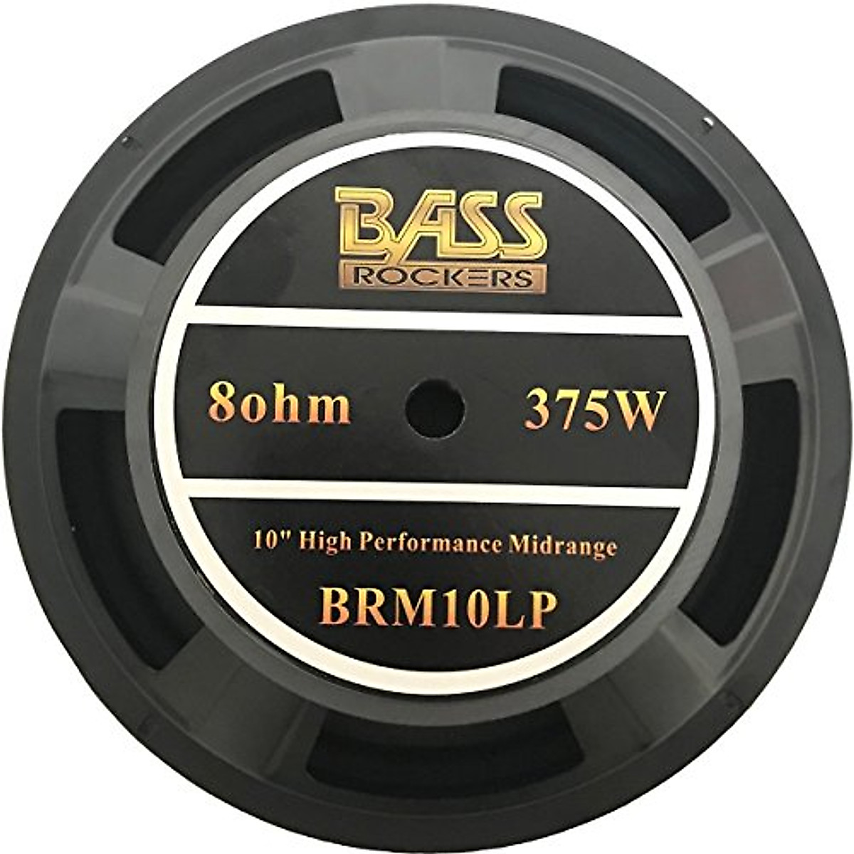 Bass Rockers 10" 375 Watts Midrange 8-Ohm Speaker (BRM10LP)