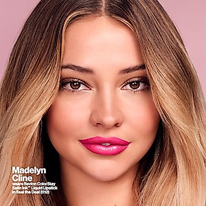 Revlon ColorStay Satin Ink Liquid Lipstick, Longwear Rich Lip Colors, Formulated with Black Currant Seed Oil, 012 Seal the Deal, 0.17 fl oz