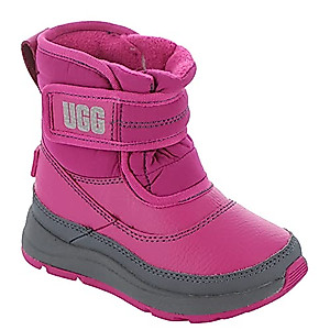 UGG Unisex-Child Taney Weather Boot, Raspberry-sorbet, 12 Little Kid