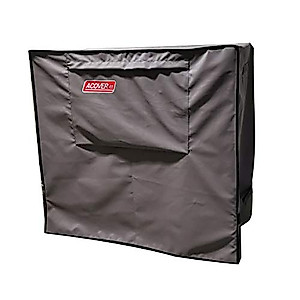 acoveritt Waterproof 80-100 Qt Rolling Cooler Cart Cover Fits Most Patio Ice Chest Party Cooler Upto 43L x 22W x 32H inch