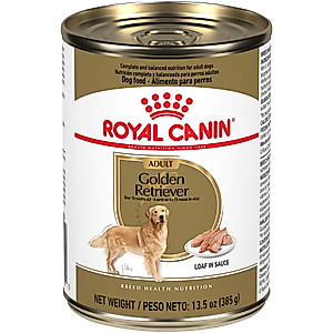 Royal Canin Golden Retriever Loaf in Sauce Canned Dog Food, 13.5 oz can (12-count)