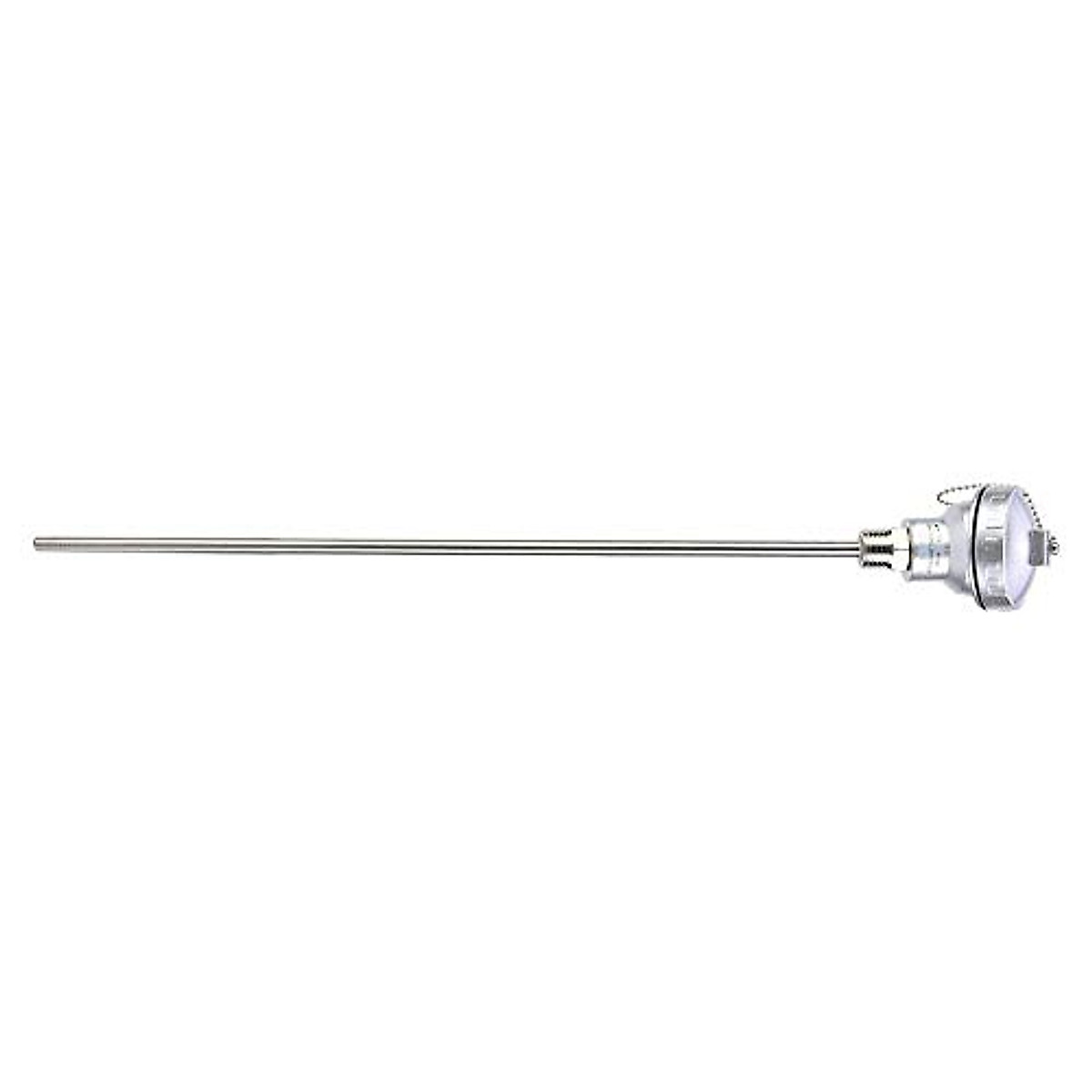 1/2" NPT Thread Thermocouple Terminal Head RTD PT100 Stainless Steel Temperature Sensor Probe (400mm)