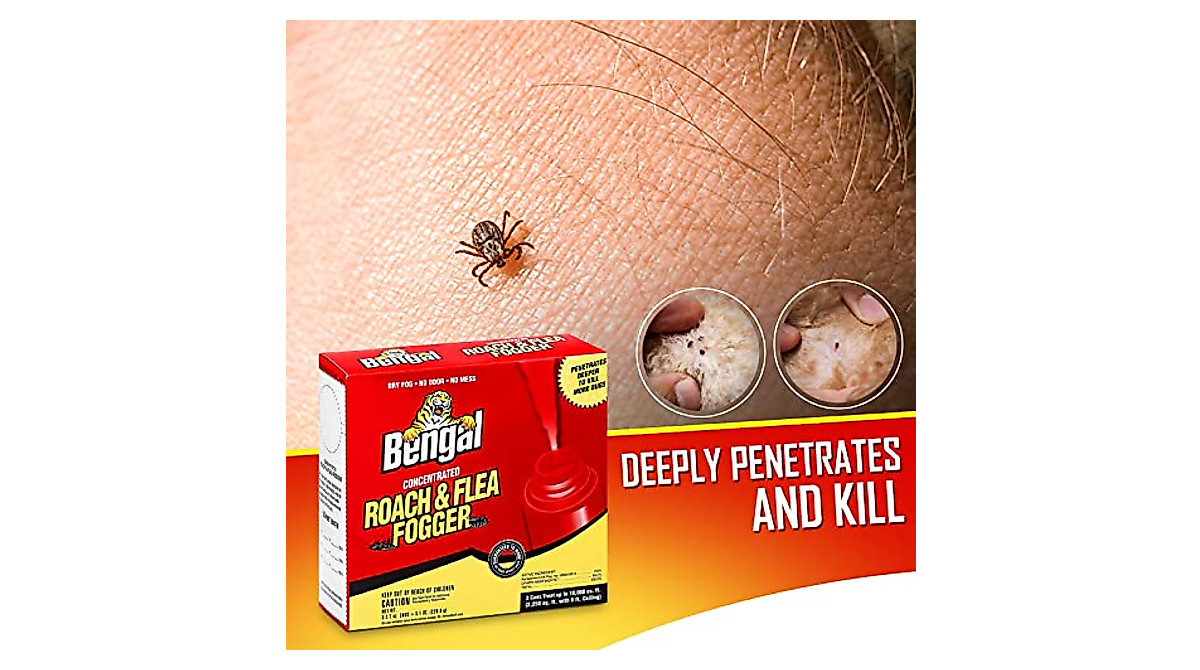Bengal Roach & Flea Killer - Fast Indoor Pest Control