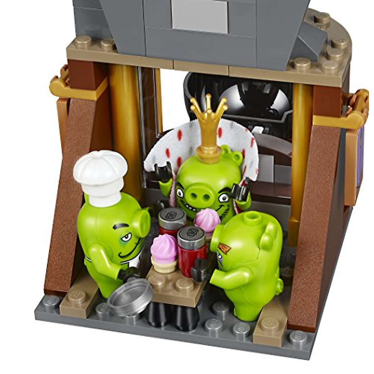 LEGO Angry Birds 75826 King Pig's Castle Building Kit (859 Piece)