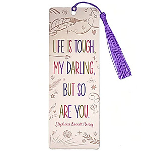 Inspirational Bookmark for Women and Girls - This Cute and Cool Book Marker is a Great Gift for Book Lovers, Mothers, Grandmothers, Teens, and Graduations