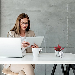 jojofuny Desktop Garbage Bin Mini Trash Can Iron Garbage Can Pencil Cup Holder Mini Wastebasket Trash Can Garbage Holder Flower Pot for Home Kitchen Office Silver