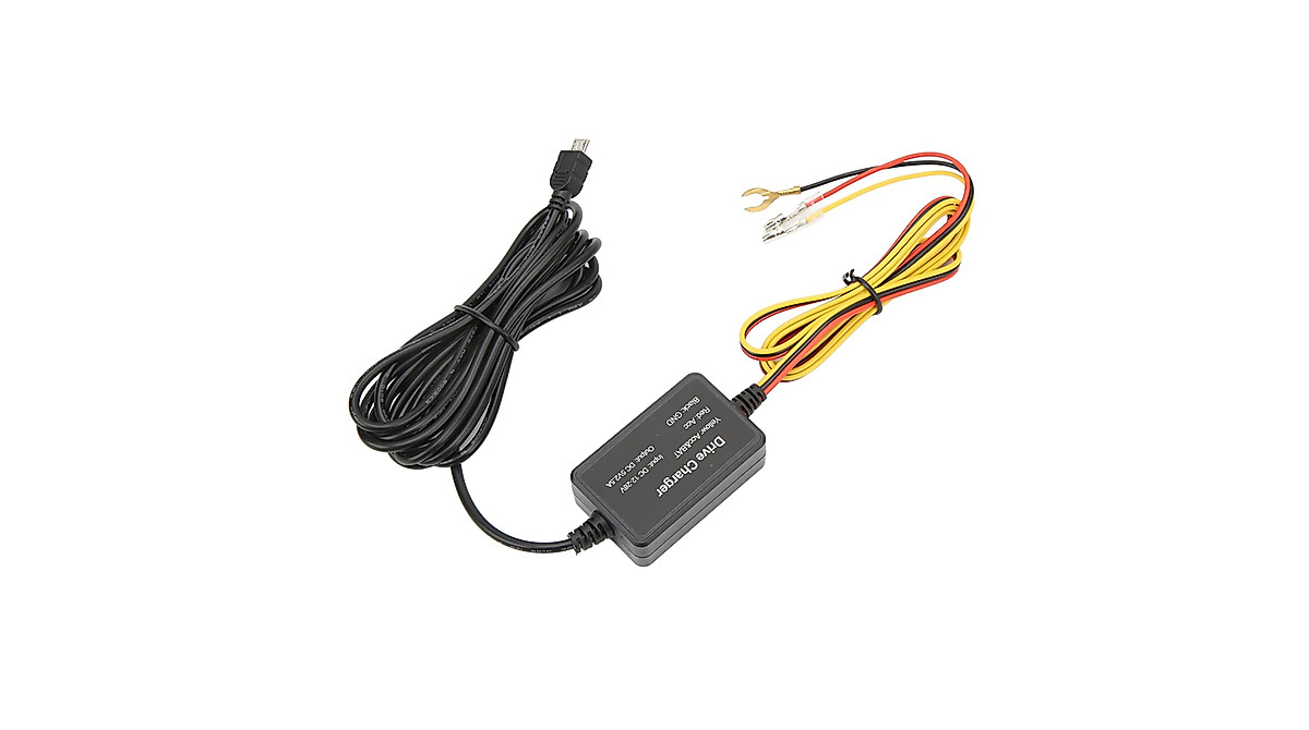 Cam Hardwire Kit for Car Dashcam & GPS | USB Overheating Protection