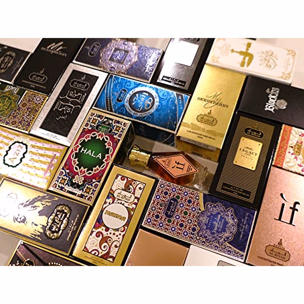 Maison d'Orient JAWAD AL LAYL SILVER 20 mL Cologne Oil For Men Roll On, Alcohol-Free, Amber Oil Roll On. AL RIYAD (Perfumes Arabes para Hombres) Roll On Cologne