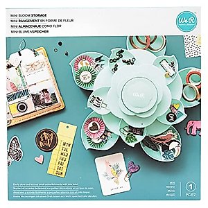 We R Memory Keepers 0633356605652 Bloom Storage Storage & Decor-Mini-Mint