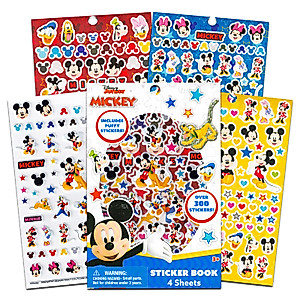 Classic Disney Disney Mickey Mouse Stickers Ultimate Set ~ Mickey Sticker Bundle with Over 800 Stickers Featuring Mickey and Minnie Mickey mouse party supplies