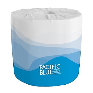 Georgia-Pacific Pacific Blue Select 2-Ply Embossed Toilet Paper (previously Branded Preference),18240/01,550 Sheets Per Roll,40 Rolls Per Case