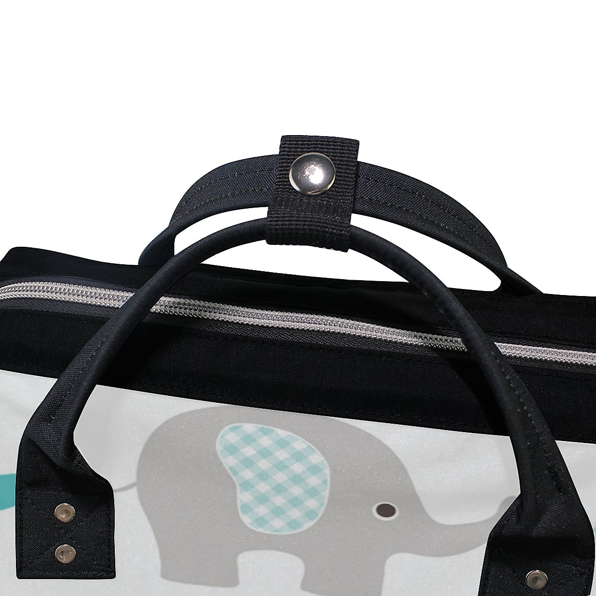 Top Carpenter Diaper Nappy Bag Travel Backpack Mommy Bag Elephants for Women Girls Men M, Ideal Gift for New Mommy