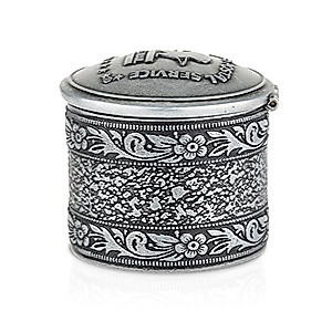 Floral Metal Stamp Coil Dispenser/Stamp Holder