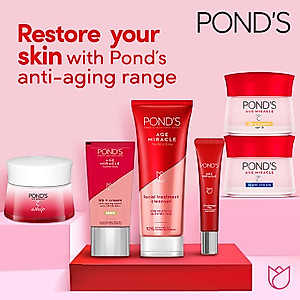 Ponds Age Miracle Night Cream, Anti Wrinkle Cream & Night moisturizer, Perfect Night Cream for Face, 50 ML