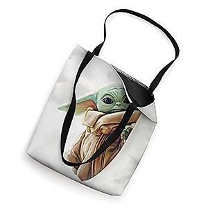 Star Wars The Mandalorian Grogu White Tote Bag