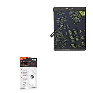 BoxWave Screen Protector Compatible With Boogie Board Blackboard Letter (8.5x11) - ClearTouch Anti-Glare (2-Pack), Anti-Fingerprint Matte Film Skin for Boogie Board Blackboard Letter (8.5x11)