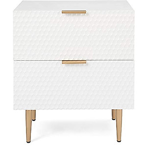 Amazon Brand – Rivet Kingston Modern Dresser 19.69"W, White