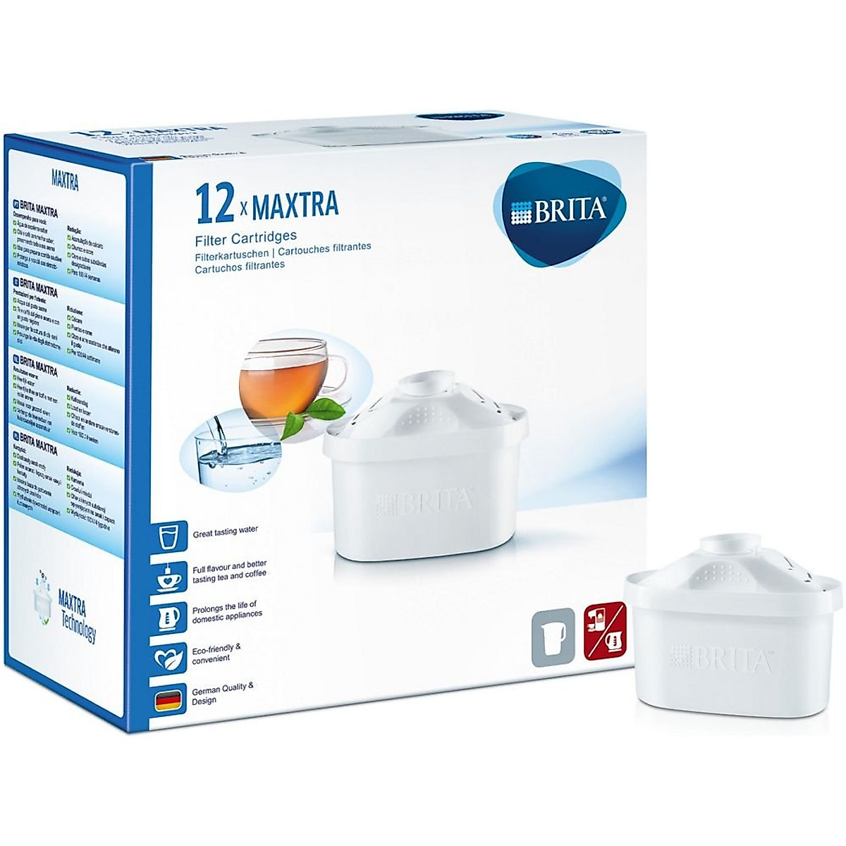 Brita Maxtra Water Filter Cartridges 12 Per Pack