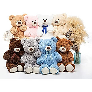 Toys Studio 36 inch Big Teddy Bear Cute Giant Stuffed Animals Soft Plush Bear for Girlfriend Kids, Tan