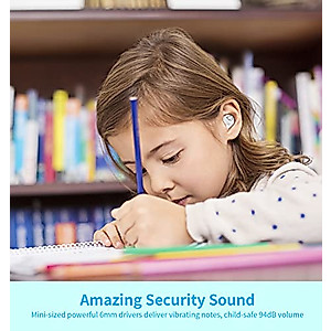 Togetface Kids Wireless Earbuds for Small Ears - Panda Bluetooth Headphones - with Mic and Noise Cancelling, is The Best Christmas, Halloween and Birthday Gift for Kids, Friends, Family and Adults.