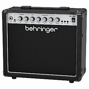 Behringer HA-20R 20 Watt Guitar Amplifier with 2 Independent Channels, VTC Tube Modeling, Reverb and Original Bugera 8" Speaker