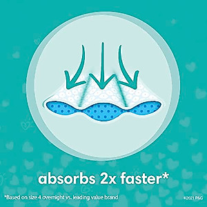 Pampers Baby Dry Diapers Size 0/Newborn 104 Count