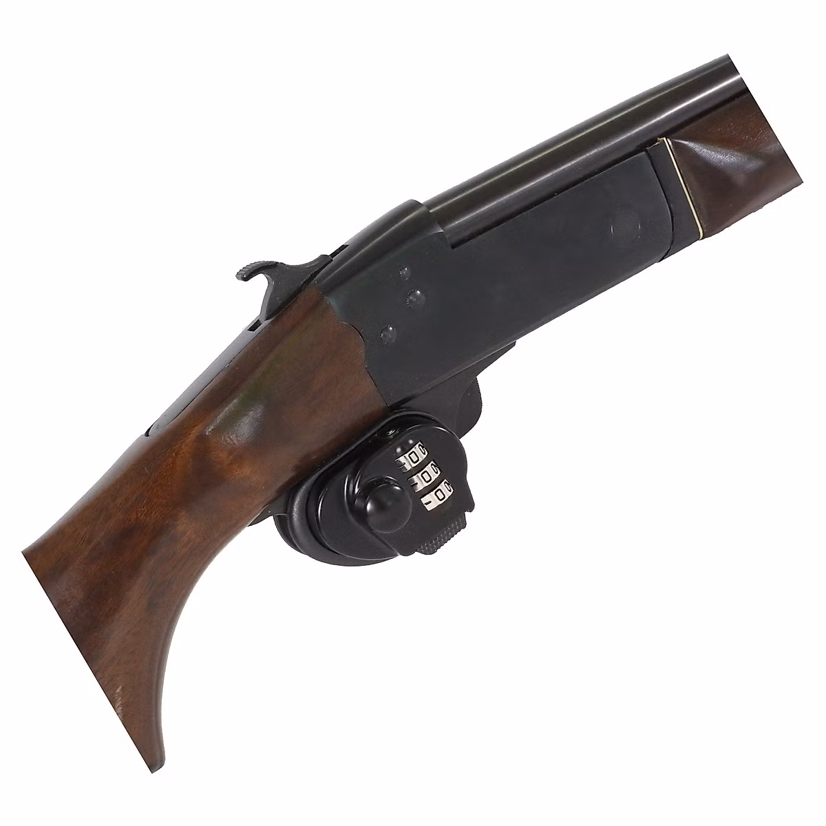 FSDC (Firearm Safety Devices – FSDC-TL4379RCB Resettable 3-Digit Combination Trigger Gun Lock – Prevents Access to The Trigger by Surrounding The Trigger Guard - Durable Black Metal Alloy