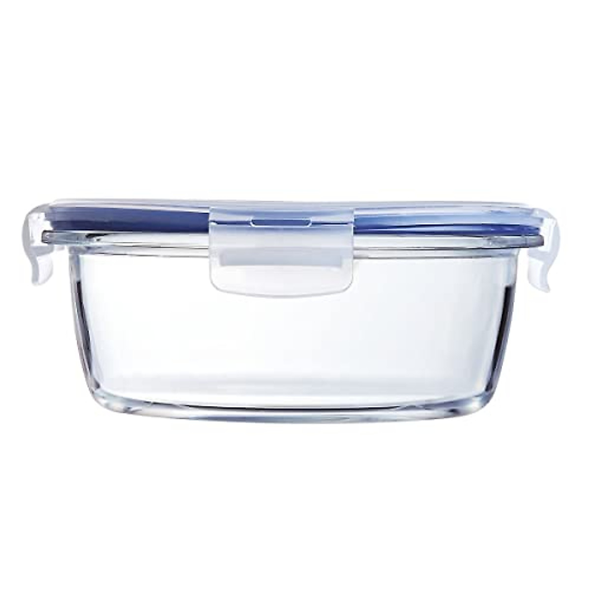 Luminarc Pure Box Active Glass Food Storage Container with Sliding Vent Lid (Round 920ML)