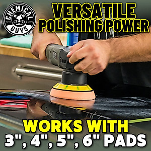 Chemical Guys 10FX Random Orbital Polisher Kit One-Step Scratch and Swirl Remover Kit (8 Items) (BUF613)