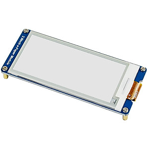 2.9inch E-Ink Display Module 296x128 Pixel White,Black Two-Color 3.3V/5V E-Paper Screen LCD Support Partial Refresh SPI Interface for Raspberry/Jetson Nano/Ard/Nucleo