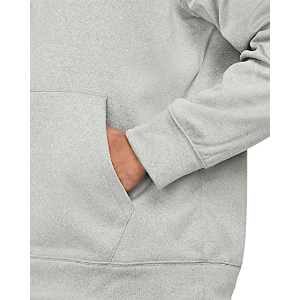 Nike "Therma" Men's Basketball Pullover Hoodie (DM0992-063) Dark Grey Heather/Black, Size: Large