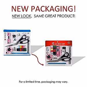 SINGER 01512 Beginner's Sewing Kit, 130 Pieces,