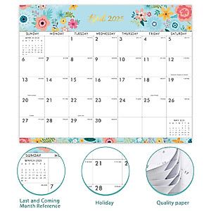 2025 Calendar - Magnetic Calendar for Refrigerator, Magnetic Calendar 2025, Jan.2025 - Dec.2025, 2025 Calendar, 8" × 10", Magnetic Calendar, Julian Dates,Tear-off Pad