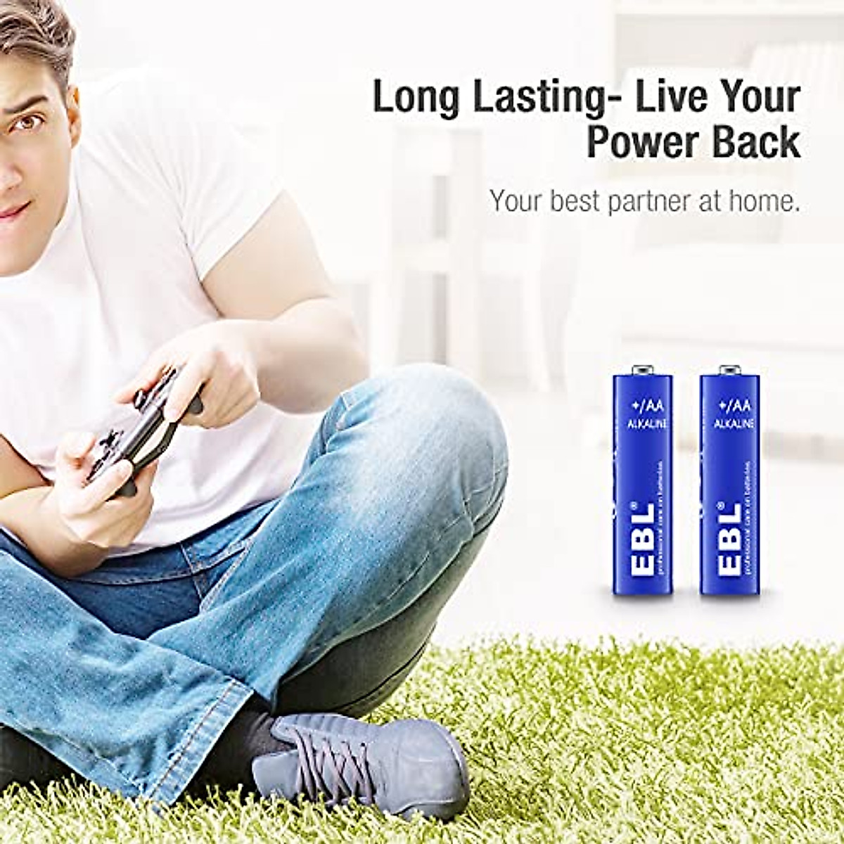 EBL AA Batteries 28 Pack, High Capacity 1.5V Double A Power Batteries Long Lasting Alkaline AA Battery Leak Proof Design