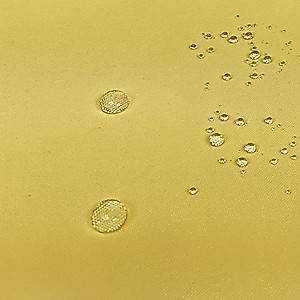 Alion Home 10' x 10' Waterproof Woven Sun Shade Sail in Vibrant Colors (Desert Sand)