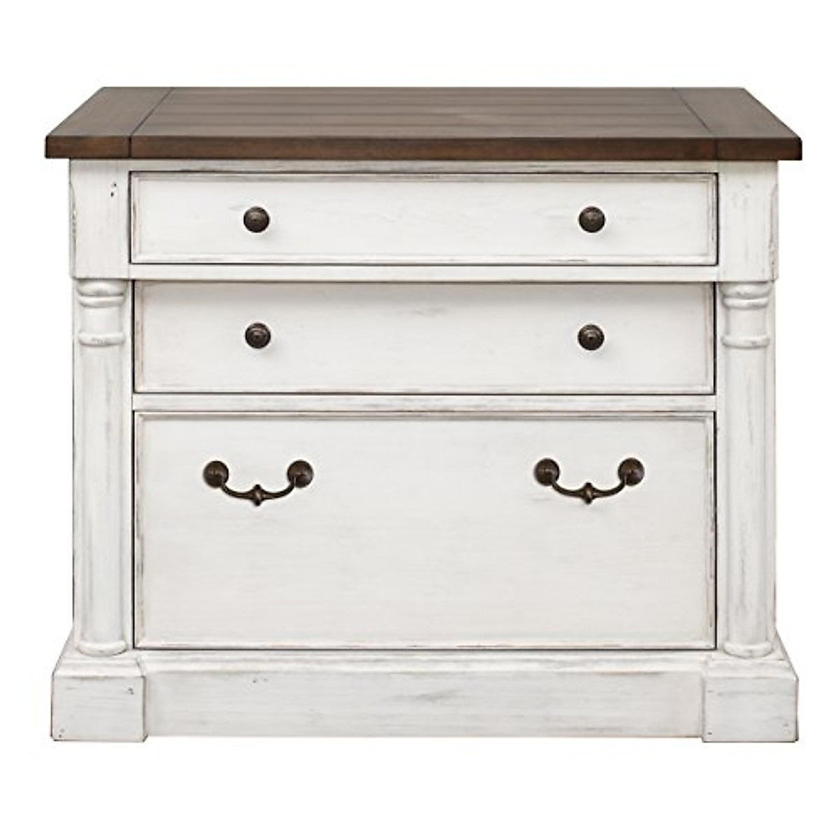 Martin Furniture Durham Lateral File, White