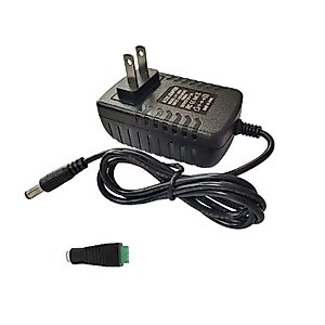 MTYTOT 5 Volt 3 Amp Power Adapter 100V-240V AC to DC Converter 5V 3A 2A 1A Power Supply adapter 15W MAX Adapter DC 5V Power cord 5.5mm*2.5mm/2.1mm dc plug for 5V LED Lights Security Camera HDMI TV Box